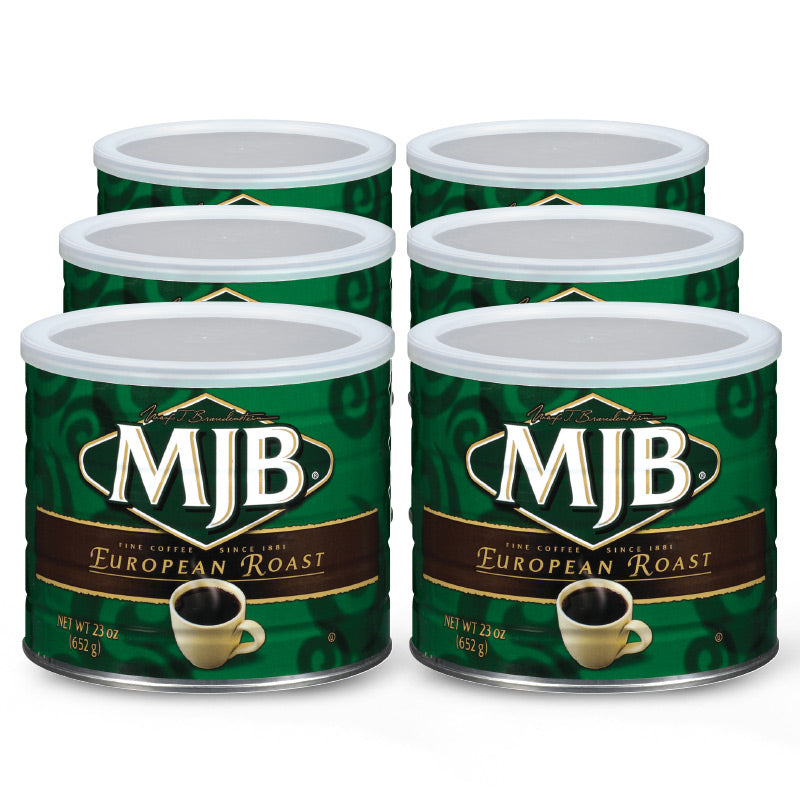 MJB® Coffee - European Roast - Dark Roast - Ground – Massimo Zanetti Beverage (ShopMZB)