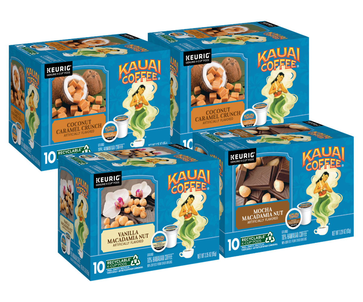 NEW-Kauai Coffee® K-Cup® Pods - Flavor Variety Pack – Massimo Zanetti ...