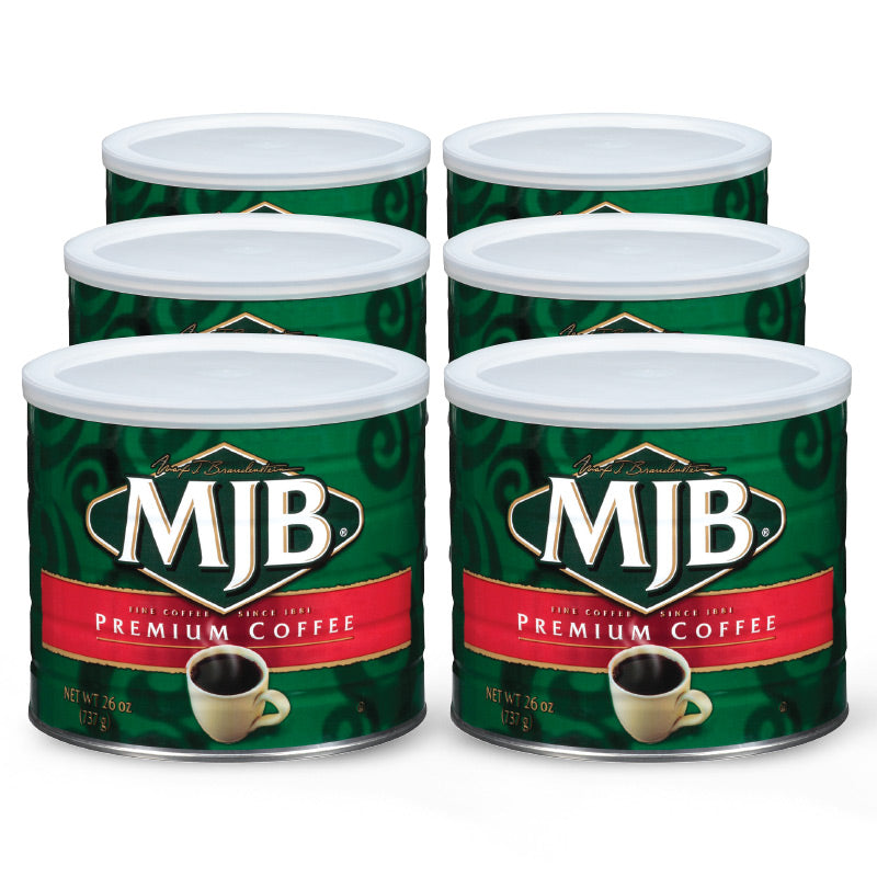 MJB® Coffee - Premium Blend - Light Roast - Ground – Massimo Zanetti ...