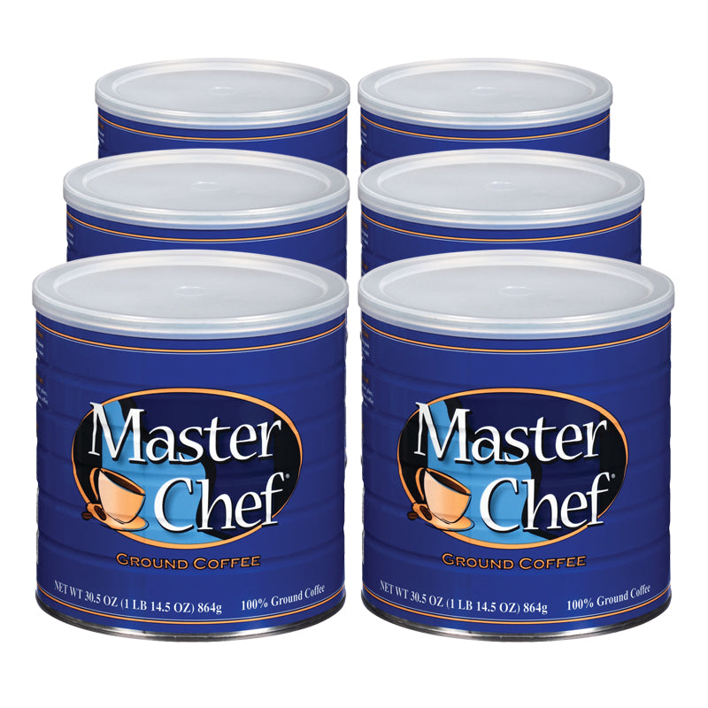 Master Chef® Coffee - Medium Roast - Ground – Massimo Zanetti Beverage ...