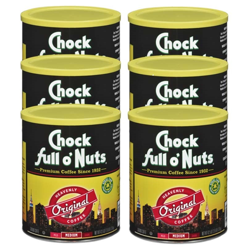 Chock full o’Nuts® Coffee Heavenly Original - Medium Roast - Ground ...